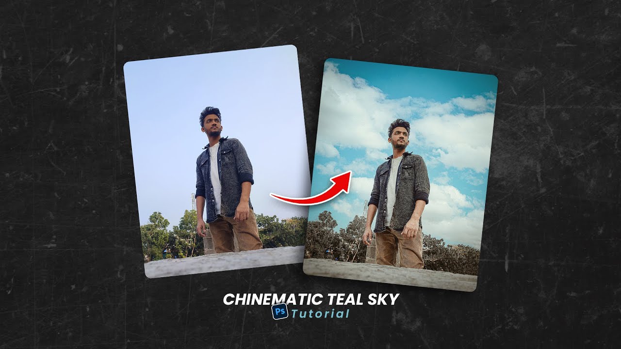 Cinematic Teal Color Grading in Adobe Photoshop || Cinematic Color ...