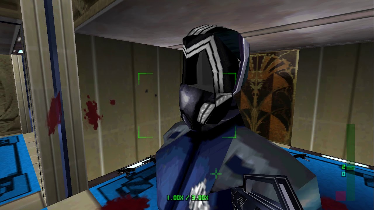 Perfect Dark - Datadyne Enemy is Having Trouble Hitting Me... - YouTube