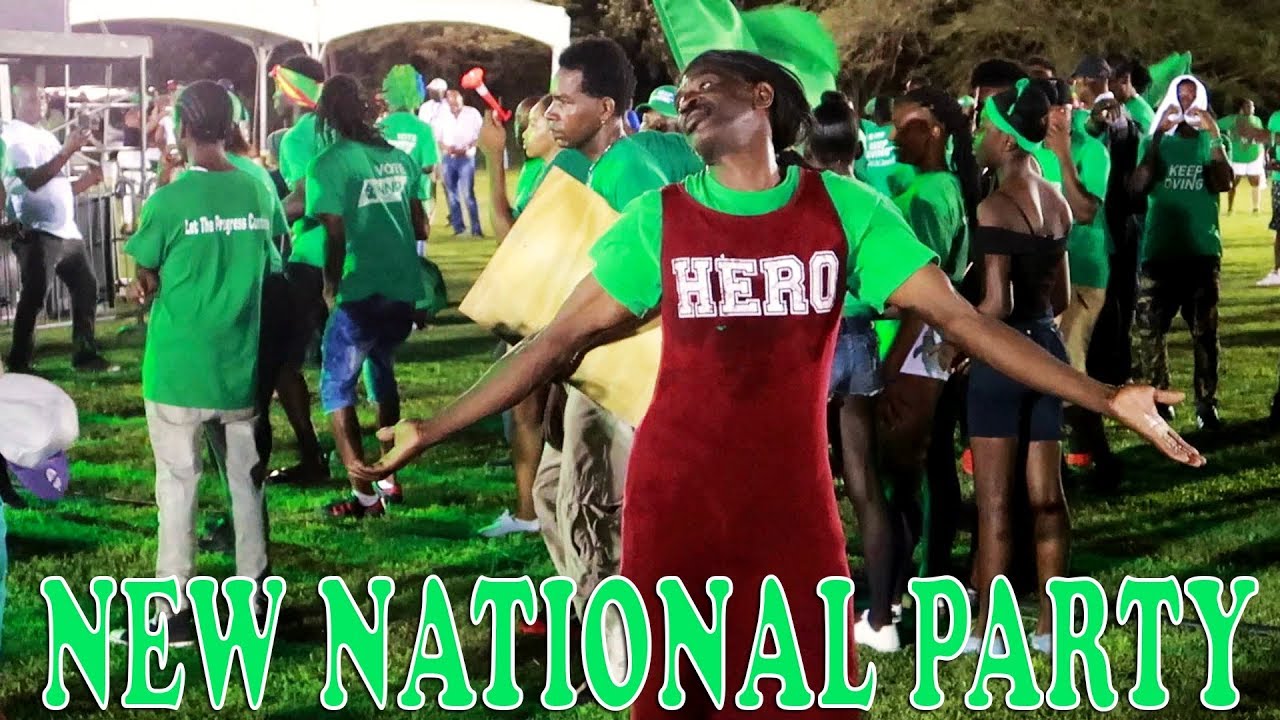 NNP Victory Rally 2018 At Beausejour | New National Party Celebrating ...