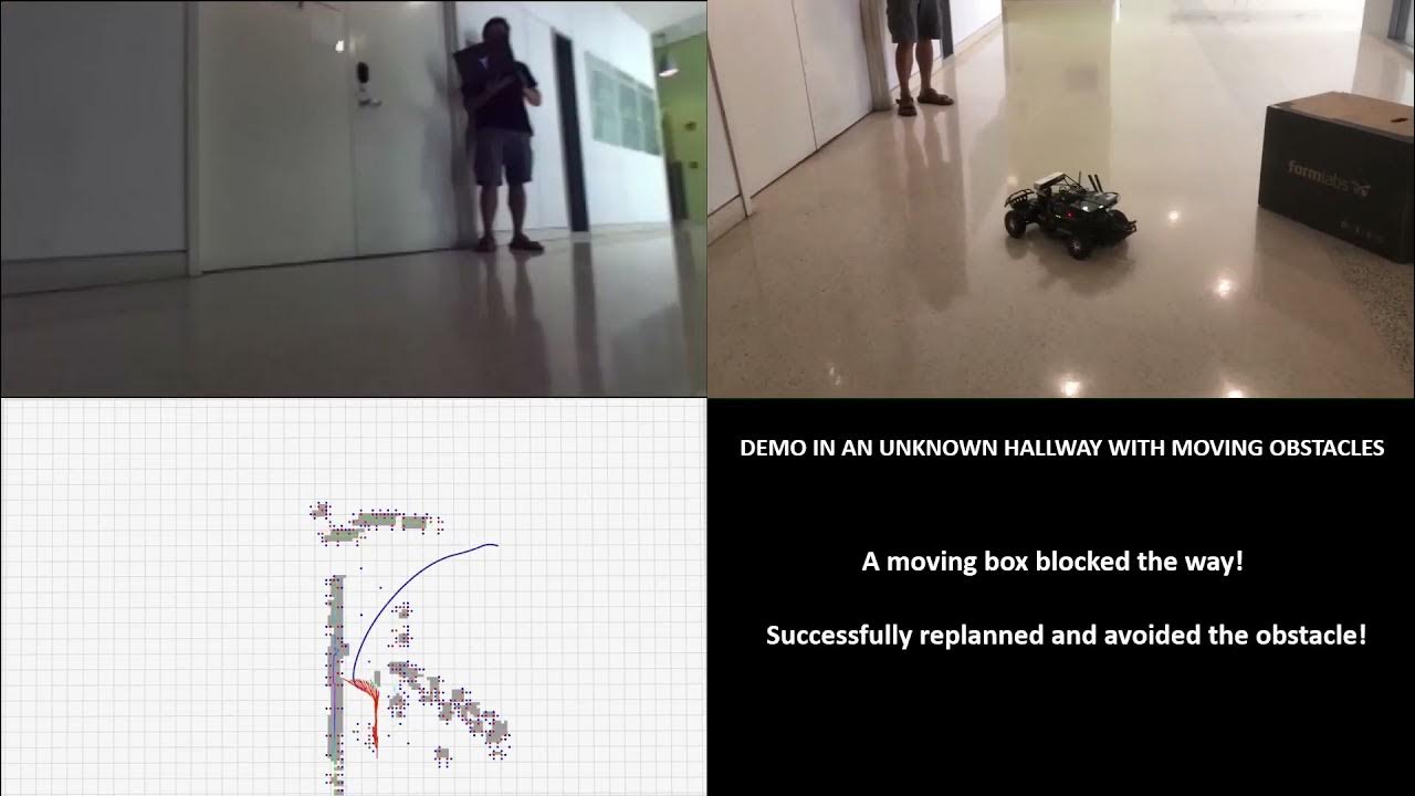 Autonomous Navigation in Unknown Environments using Sparse Kernel-based Occupancy Mapping - YouTube