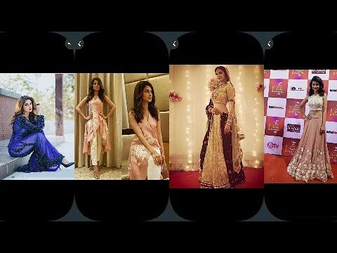 #BEAUTYHAIRANDWEAR JENNIFER WINGET DRESSES FROM BAYHAD AND BEPANAH