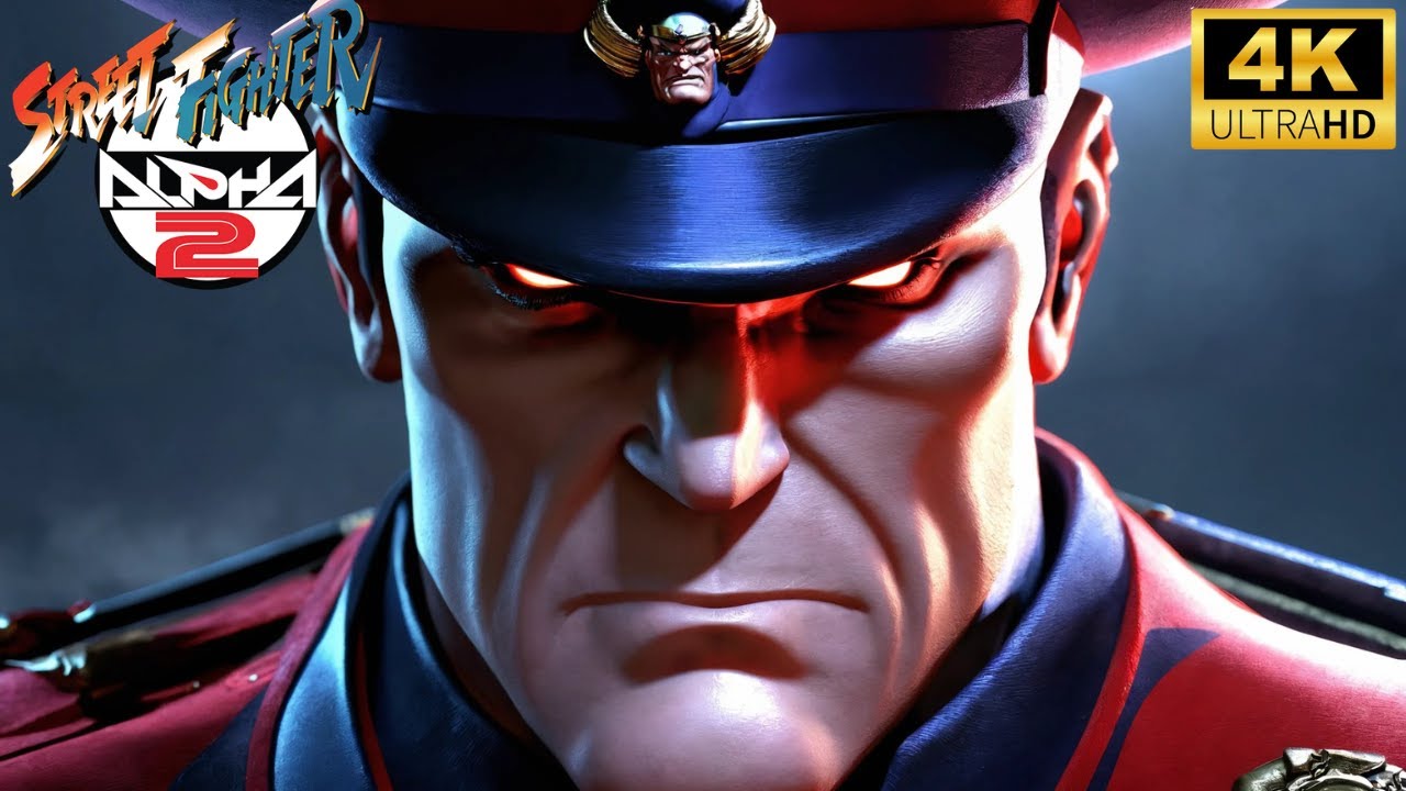 Street Fighter Alpha 2 M.Bison 4k 60fps - YouTube
