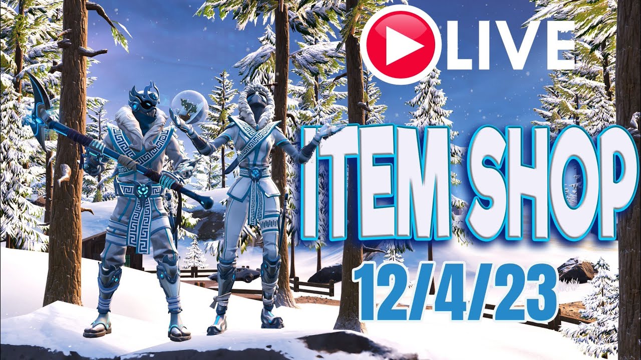 Fortnite *ACTUAL* Live Item Shop Review: 12/04/23 - YouTube