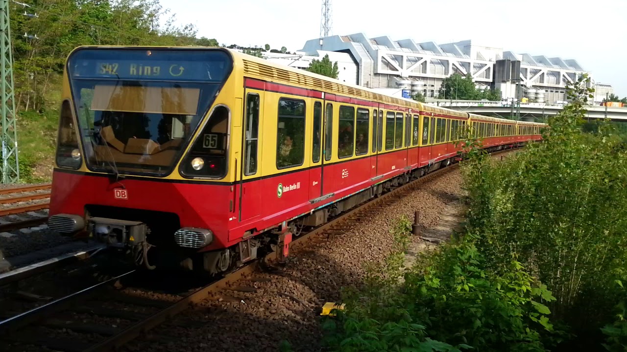 S Bahn Berlin BR 480 2014 Einfahrt + Ausfahrt Westkreuz / Blick aufs ...