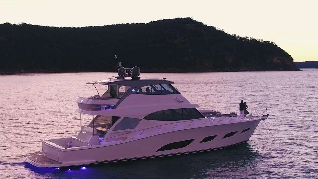 Riviera 72 Sports Motor Yacht - YouTube