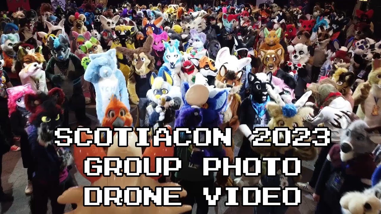 Scotiacon 2023 Group Photo Drone Video - YouTube