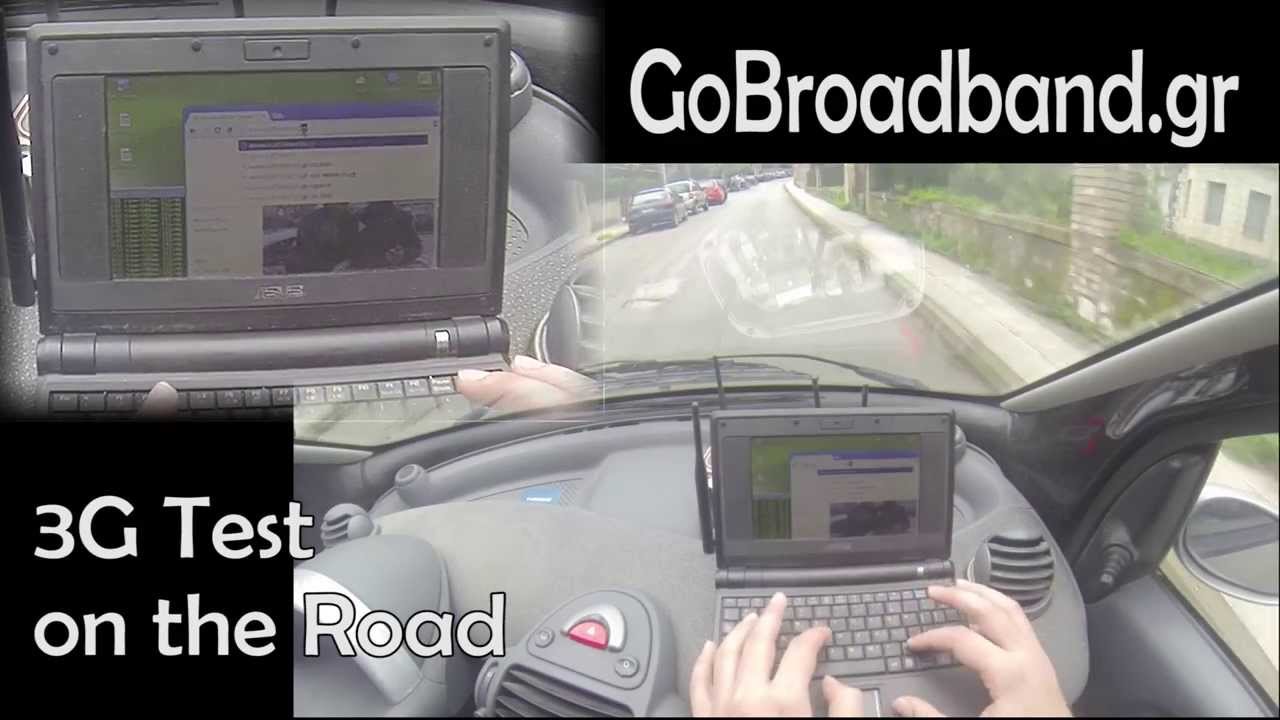 Mikrotik Cosmote 3G modem LIVE test - YouTube