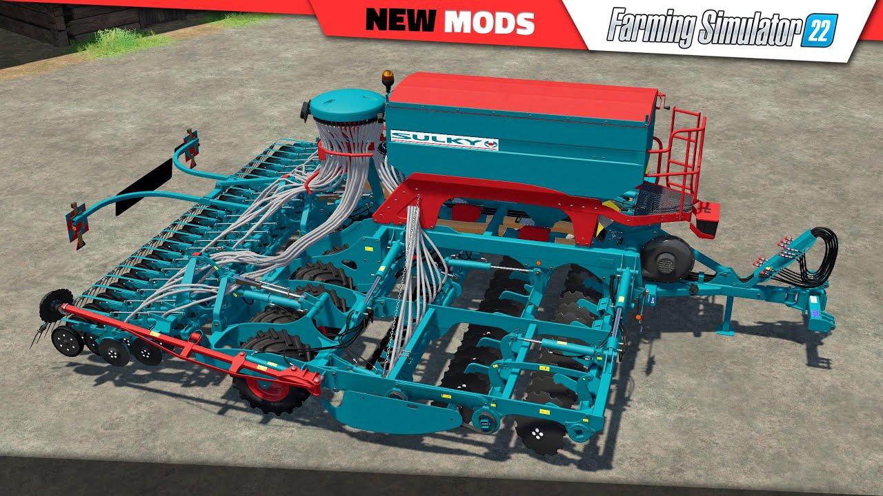 FS22 | SULKY Seed Drill - Farming Simulator 22 Mods Review (2K 60Hz ...