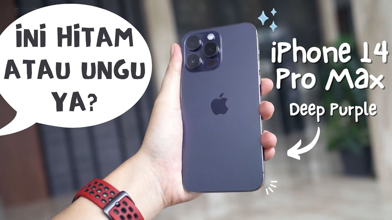 Hands-on iPhone 14 Pro Max Deep Purple, Hape Teratas dan Termewah dari ...