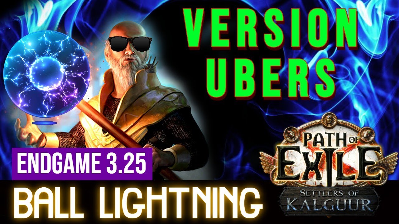 [POE 3.25] HIEROPHANT BALL LIGHTNING OF ORBITING | ENDGAME - YouTube