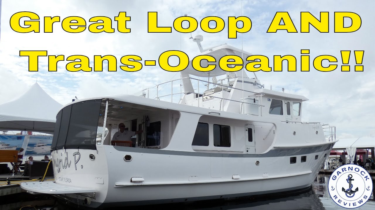 Kadey-Krogen Yachts - Krogen 52 - Great Loop AND Trans-Oceanic Long Range Trawler Yacht - YouTube