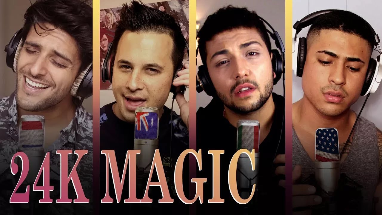 [reupload] Bruno Mars 24K Magic Continuum Cover - YouTube