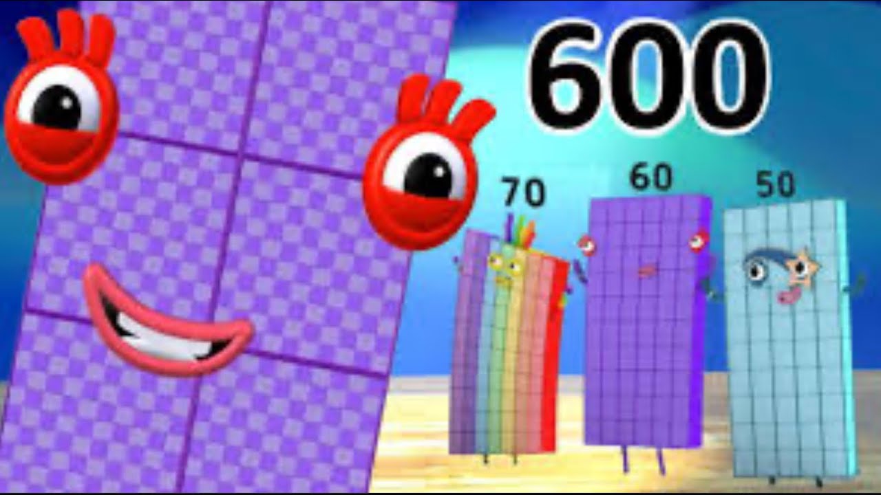 Magical Christmas Numberblocks 600 new fan series - YouTube