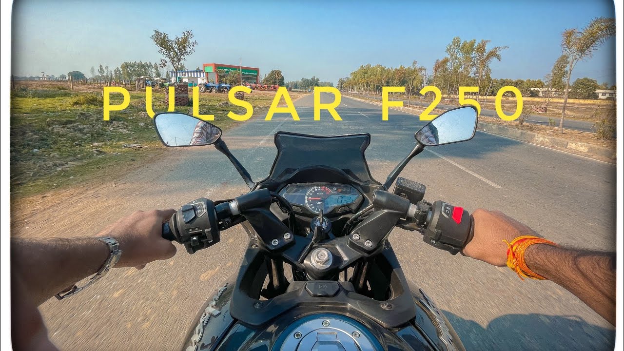 Bajaj Pulsar F250 | First Ride Review | Top Speed, Mileage, Exhaust ...