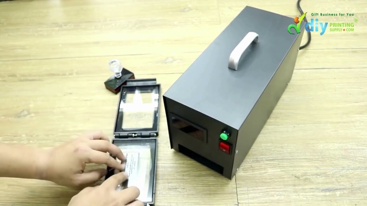 Rubber Stamp Maker (Flash Stamp) - YouTube