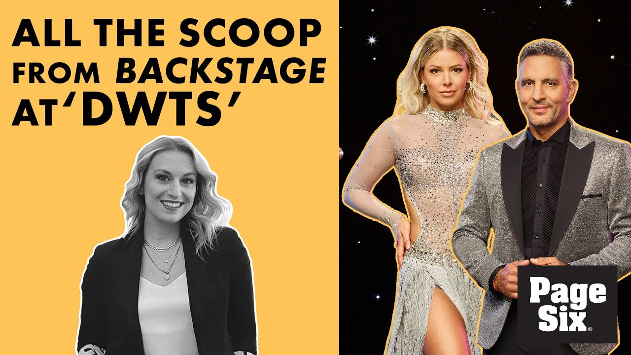 ALL THE SCOOP from backstage at ‘DWTS’ - YouTube