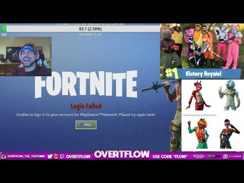 FORTNITE SERVERS DOWN FOR EMERGENCY MAINTENANCE (ALL UPDATES) - YouTube