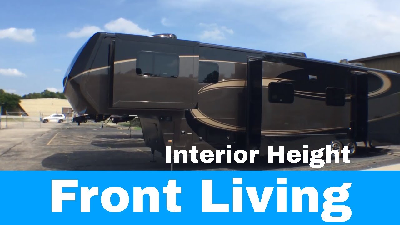 Luxe Elite 44FL luxury 5th wheel - Interior height - YouTube