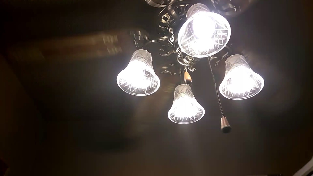 Litex Signet Deluxe Ceiling Fan (With Genuine Hunter Light Kit) - YouTube