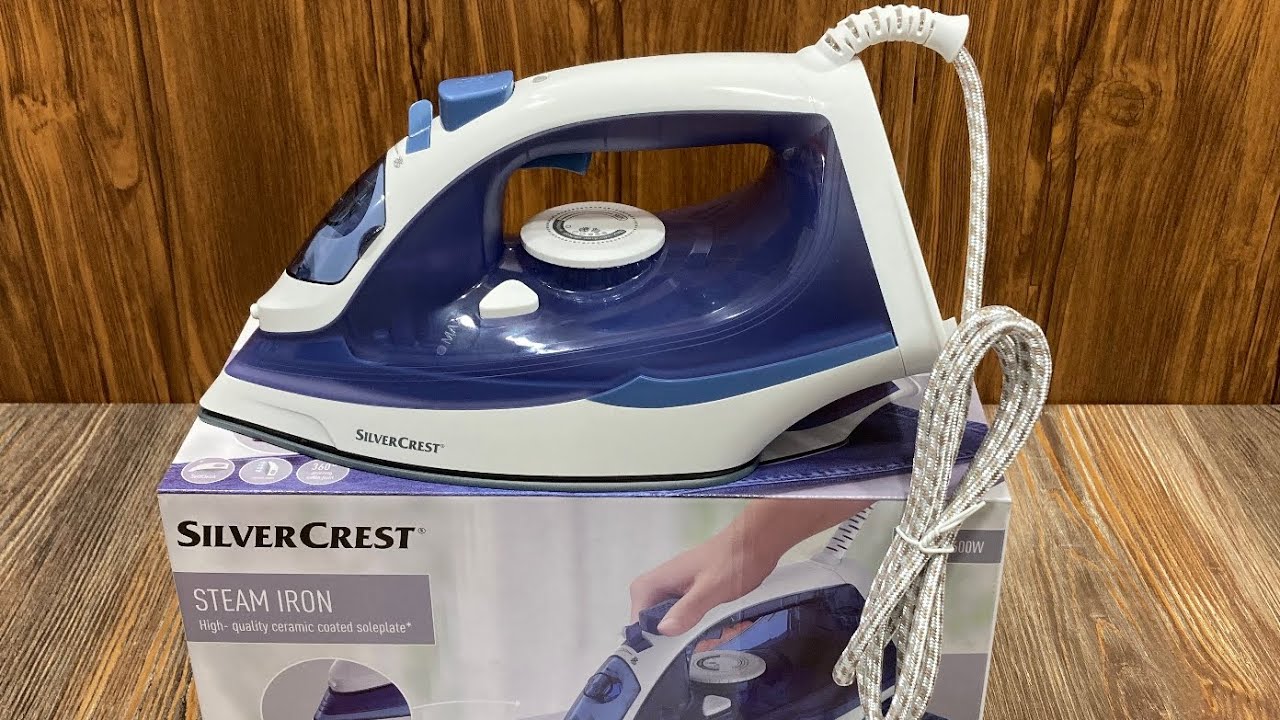 Silver crest germany steam iron, 2600W high quality iron, premium ...