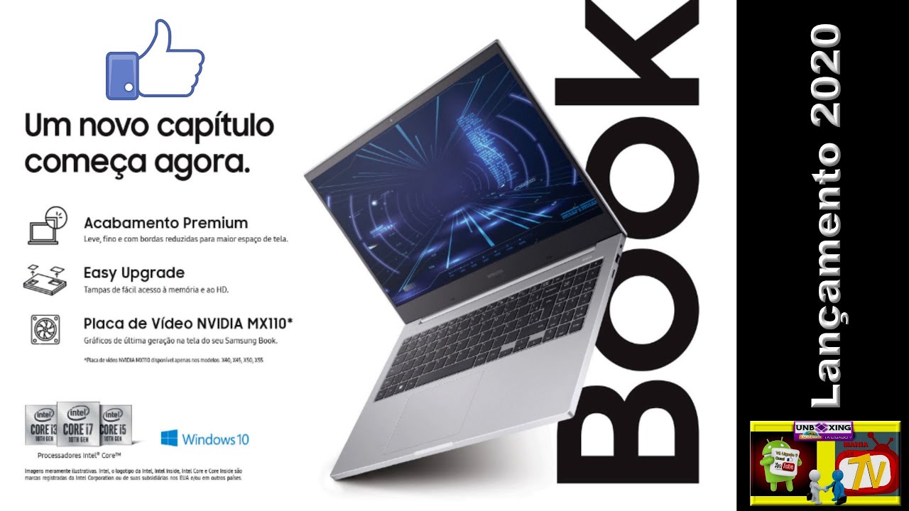 Conheça o novo Notebook Samsung Book. - YouTube