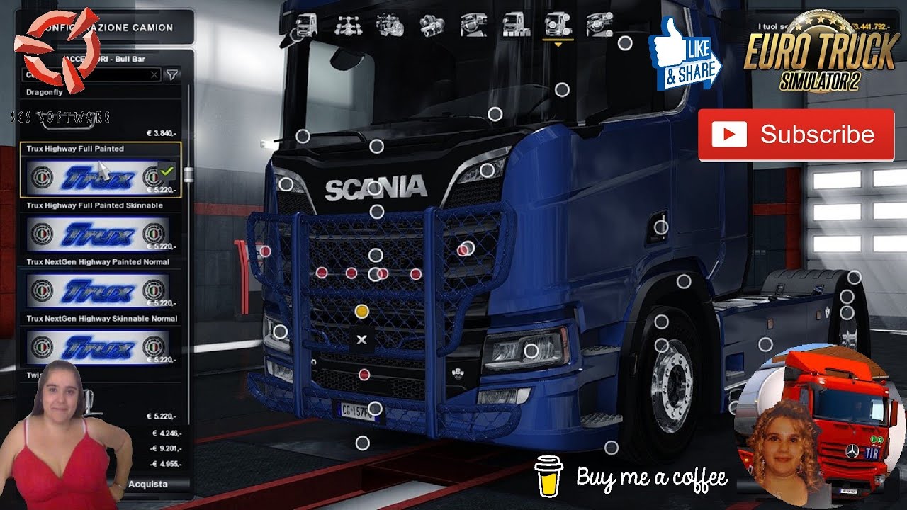70 Ets2 Rjl Bullbar 400467ets2 Scania Rjl Bullbar