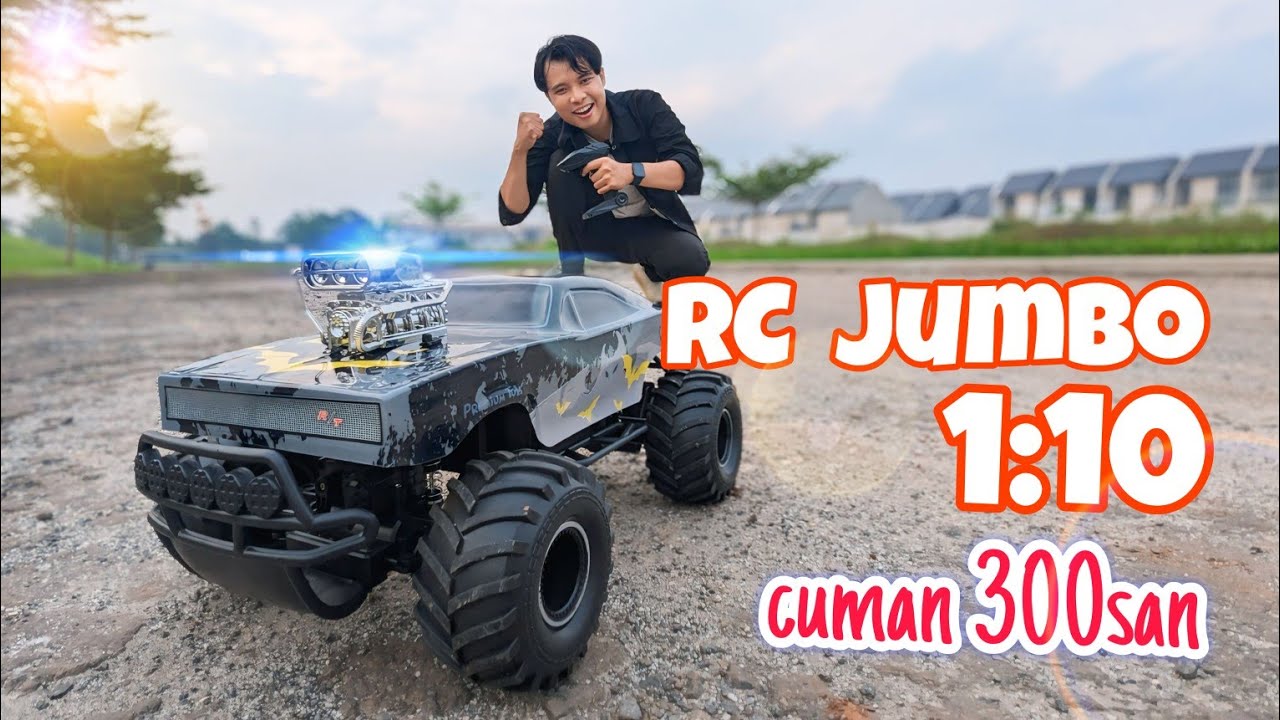 RC MONSTER JUMBO 1:10 MURAH - YouTube