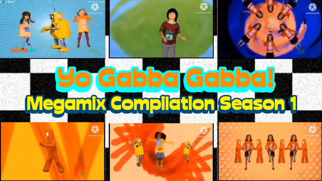 Yo Gabba Gabba Megamix Compilation Season 1 - YouTube