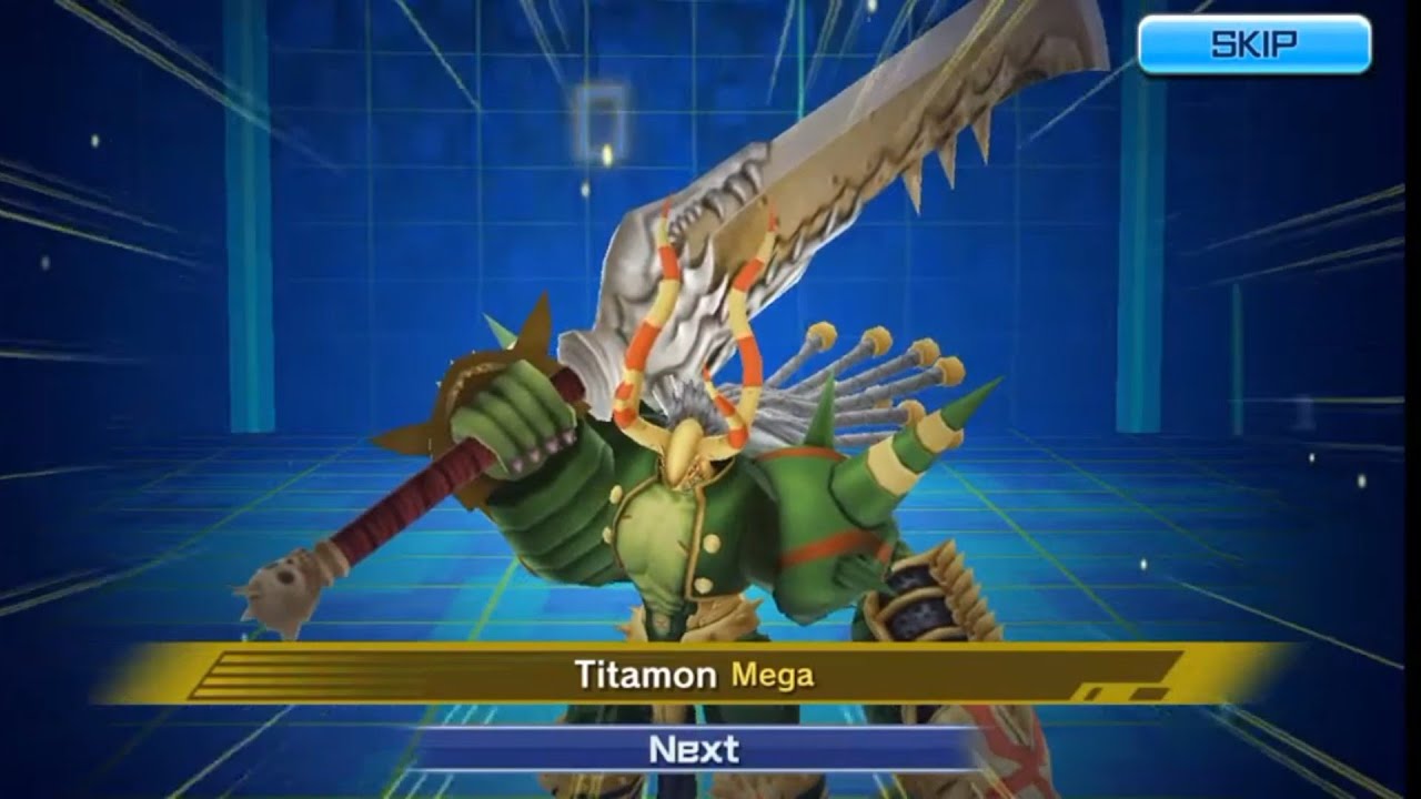 Digivolving Digitamamon to Titamon //DIGIMON REARISE// - YouTube