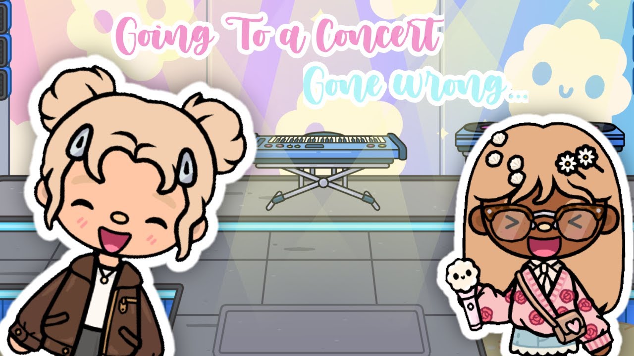 Going to Rosé from BLACKPINK concert in Toca Boca - YouTube