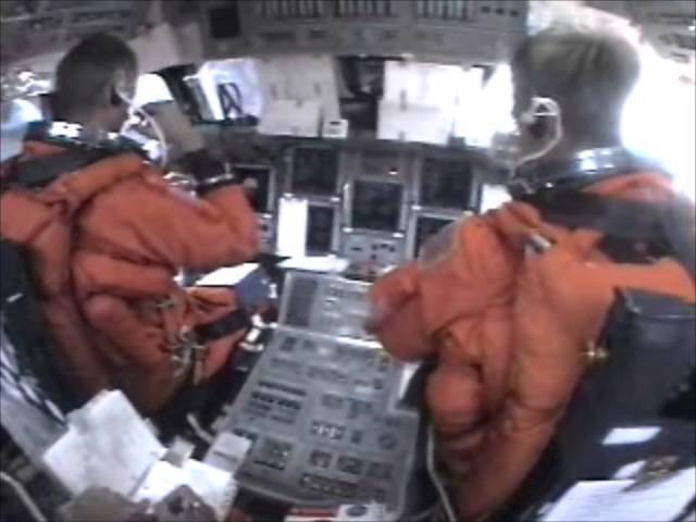 Space Shuttle Cockpit Reentry