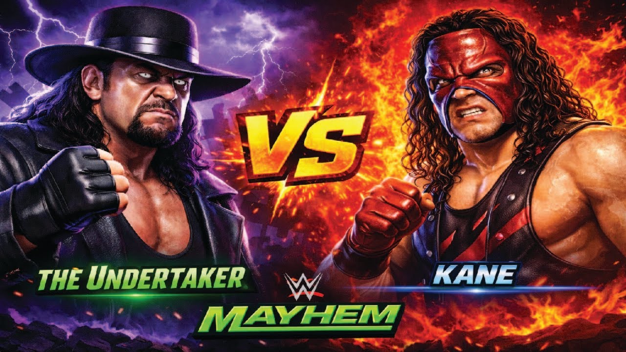 Undertaker vs Kane ⚰️🔥 Shortest Fight Ever (27 Seconds) | WWE Mayhem ...