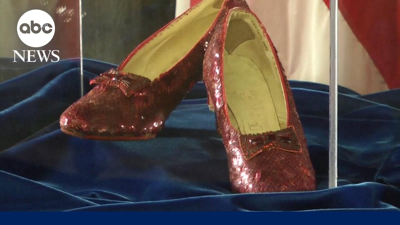 “The Wizard of Oz” famous shoes head to live auction - YouTube