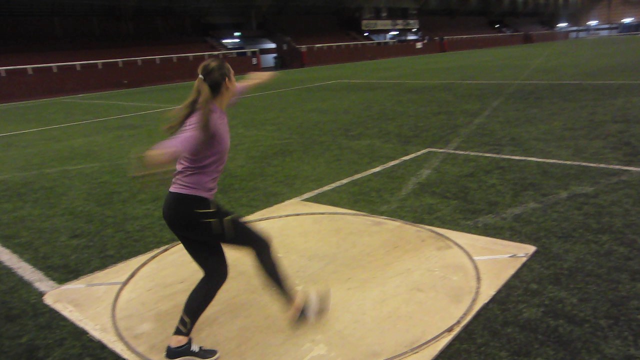 Matilda Eriksson, discus thrower Sweden - YouTube