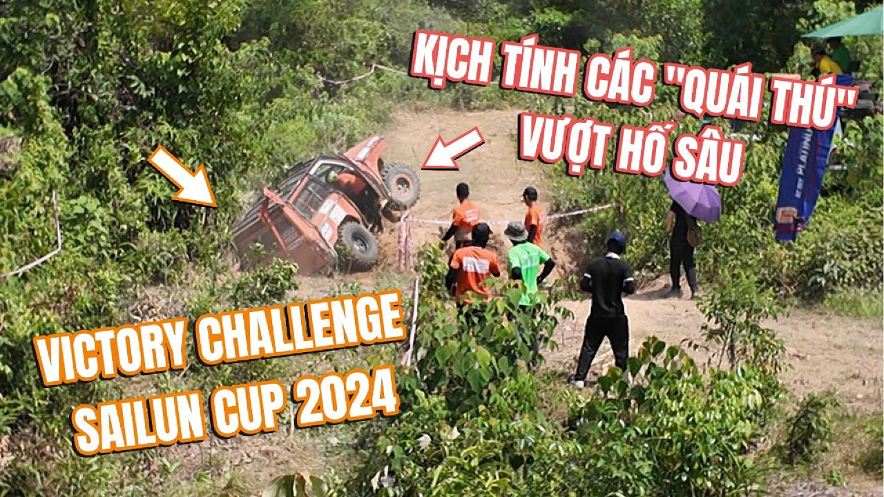 Kịch tính các "QUÁI THÚ" vượt HỐ SÂU tại giải đua Victory Challenge Saillun Cup 2024 - YouTube