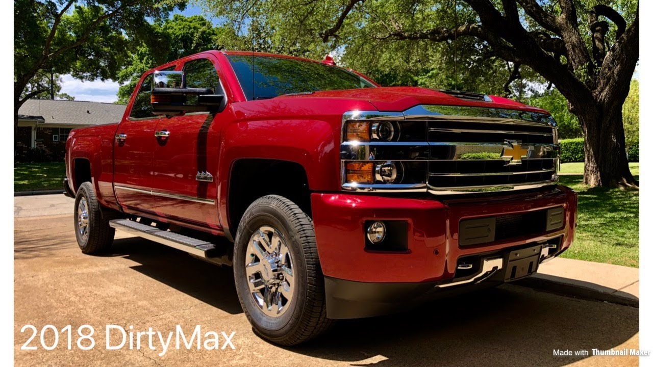 2018 Chevy Duramax High Country Review! Fully Loaded! - YouTube