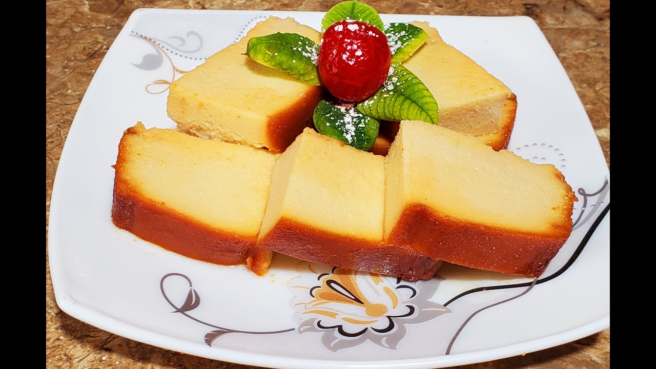 Caramel Bread Flan ** No Oven required ** - YouTube