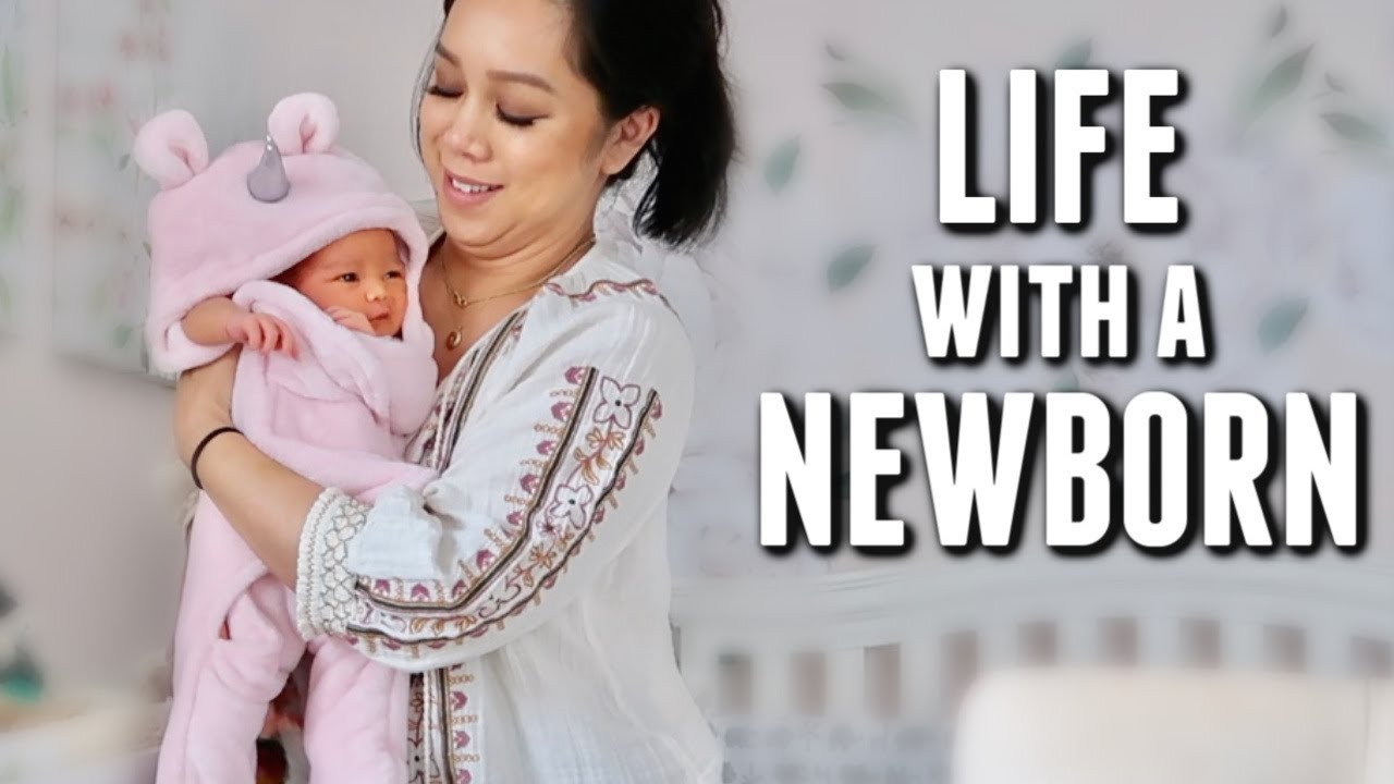 Life with a Newborn Baby - itsjudyslife - YouTube