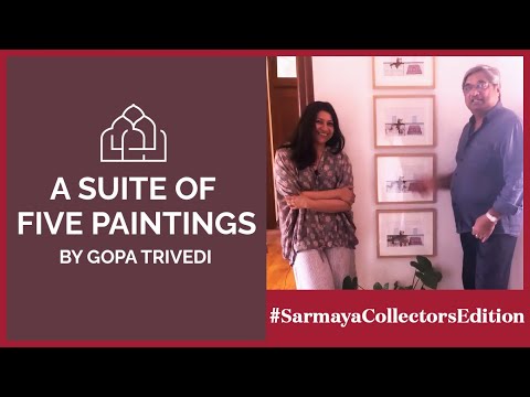 Untitled (Suite of five paintings) by Gopa Trivedi - YouTube