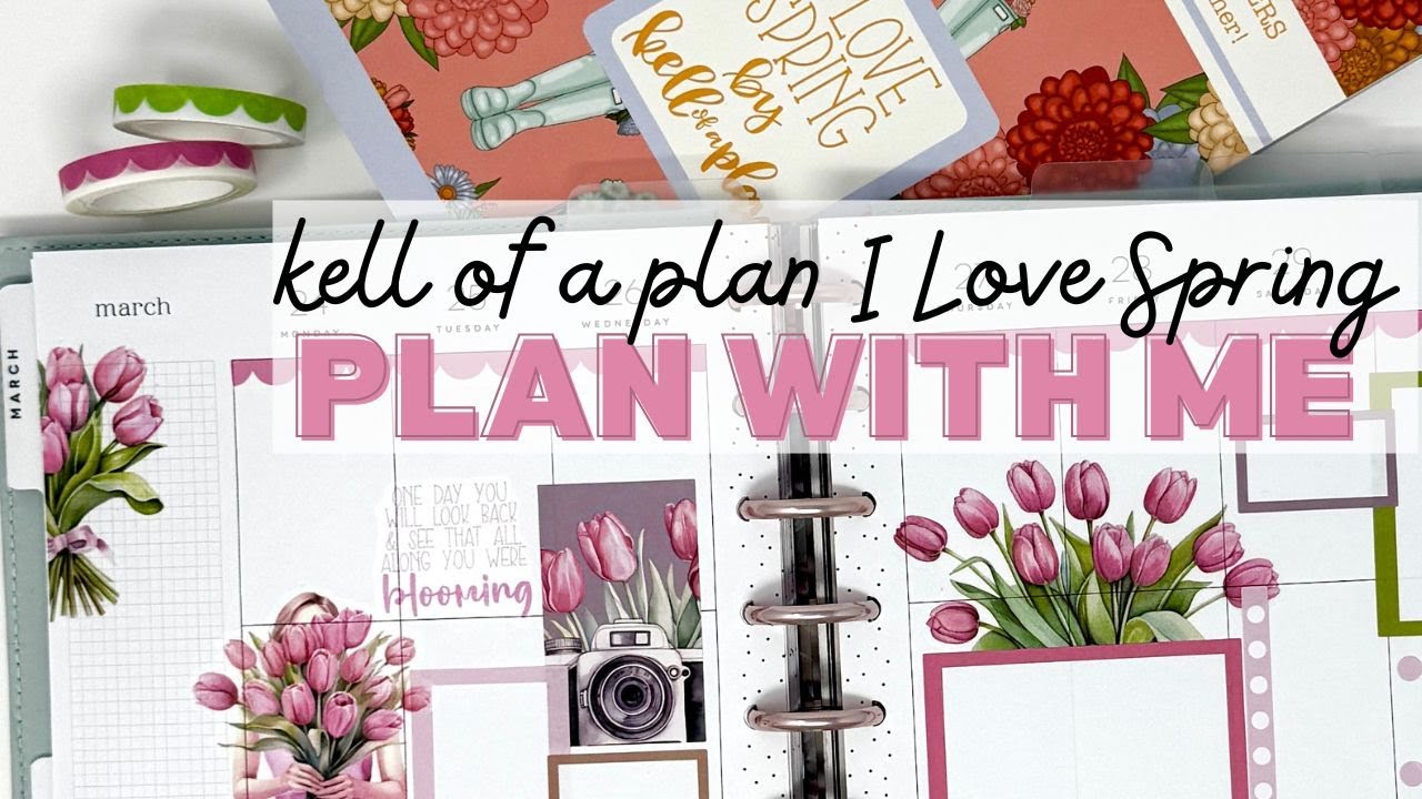 KELL OF A PLAN HAUL & PLAN WITH ME | CLASSIC VERTICAL HAPPY PLANNER | I ...