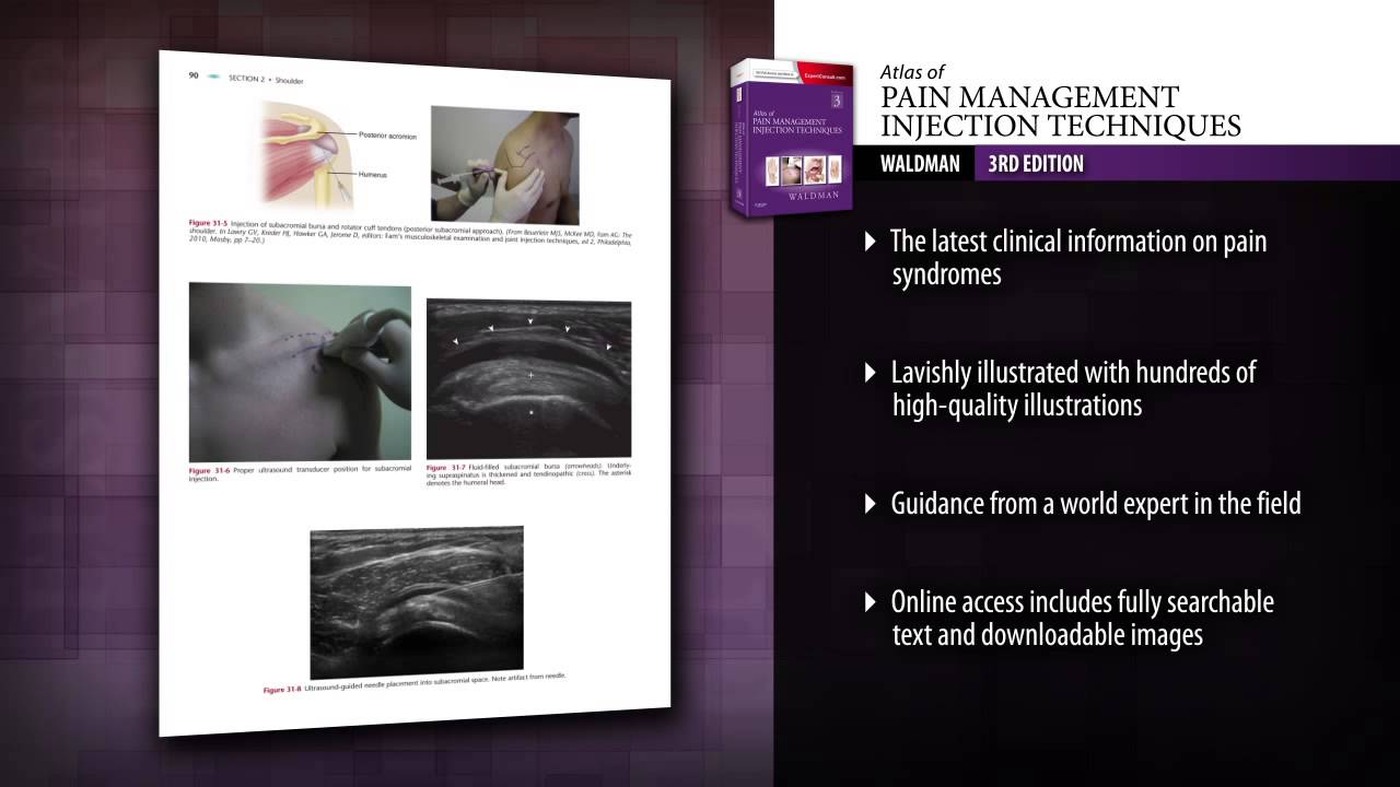 Atlas of Pain Management Injection Techniques, 3rd Edition - YouTube