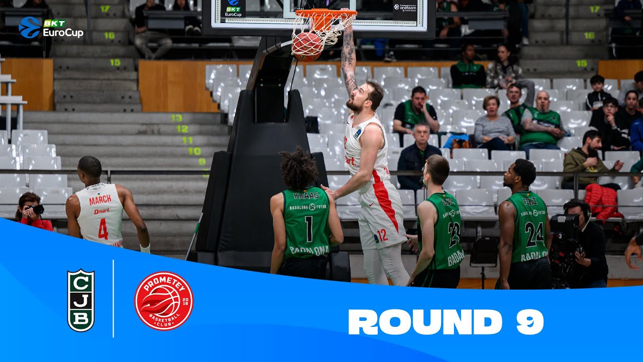 Joventut Badalona-Prometey Slobozhanske | Round 9 Highlights | 2023-24 ...