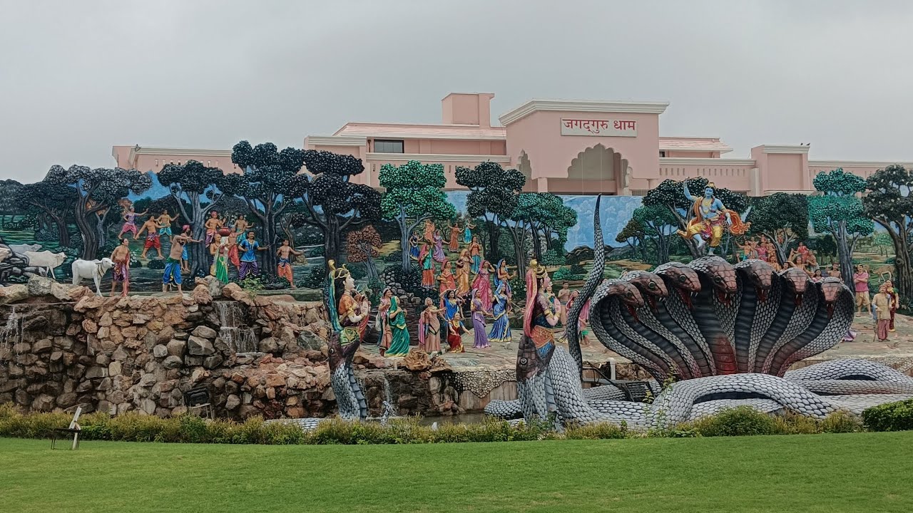 प्रेम मंदिर वृंदावन। पूतना वध #short video #krishna #putna #prem mandir ...