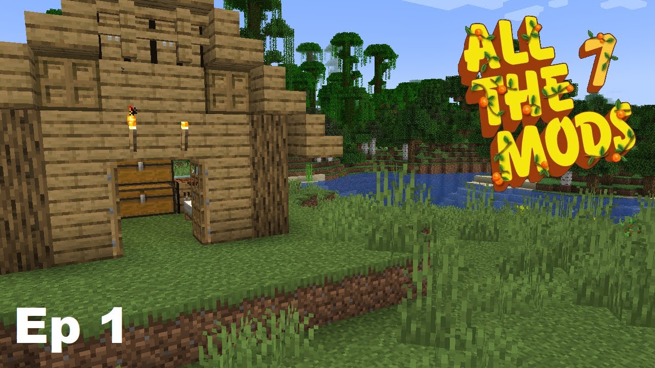 All the mods 7 - Ep 1 Racoon attack! - YouTube