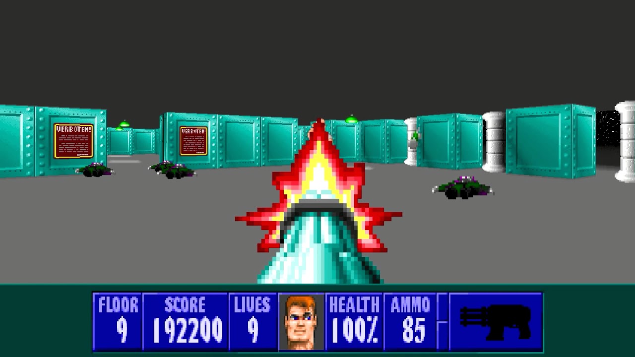 Wolfenstein 3D E2F9 Dr. Schabbs Boss - YouTube