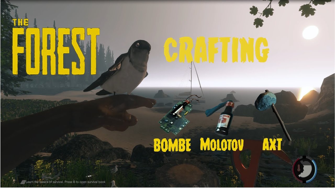 THE FOREST || How to: crafting || The forest craftingTutorial v0.01 - 0 ...