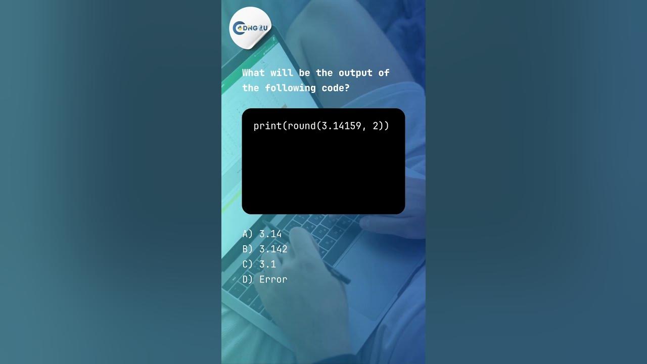 Python Mcq Using Round Functionpython Pythoncoding Pythonquiz