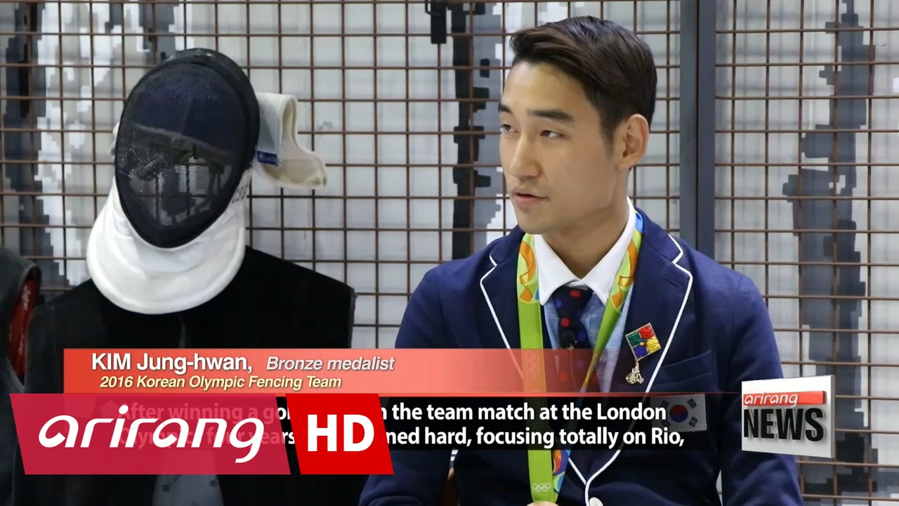 Bronze medalist fencer Kim Jung-hwan discusses his journey to, and ...
