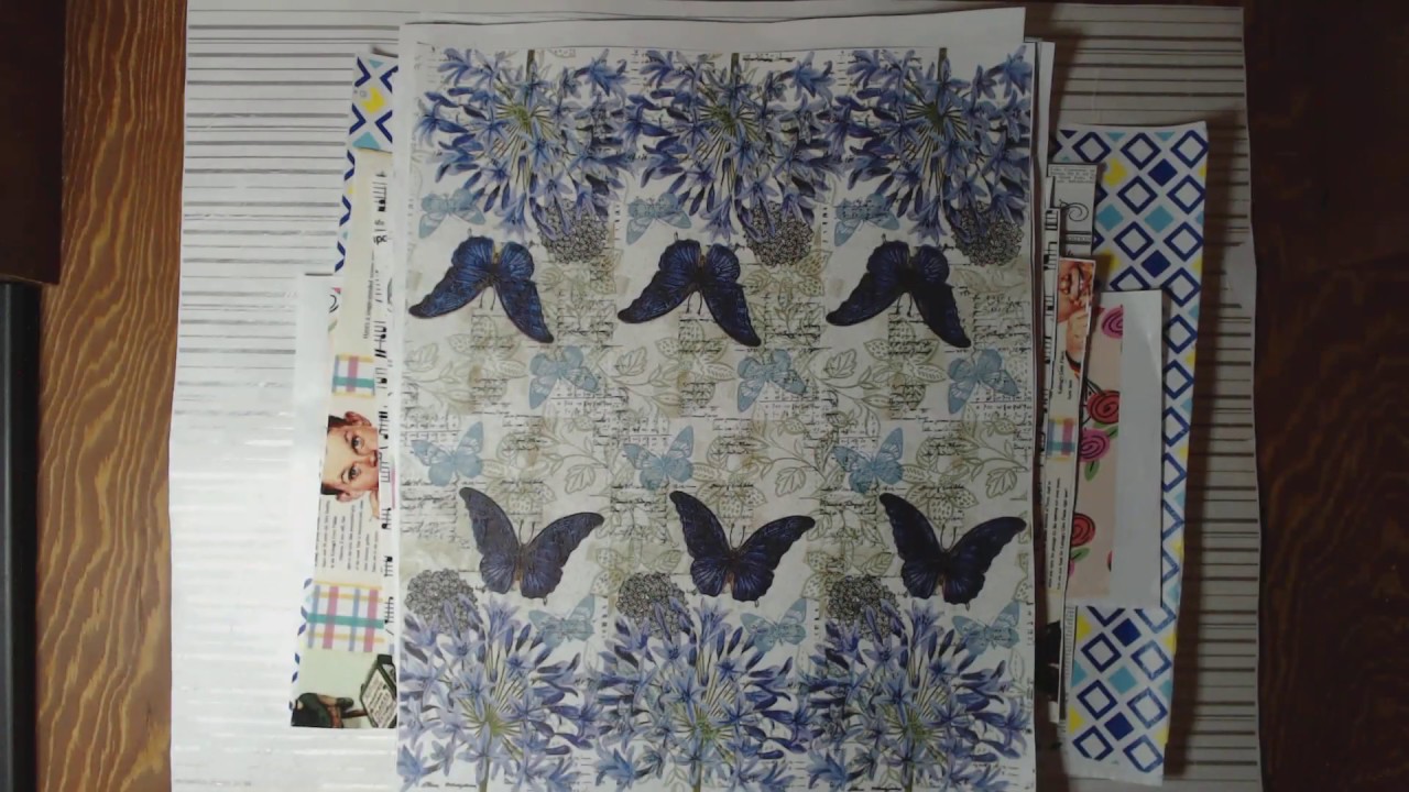 Tried It Tuesday: Freezer paper napkin transfer - YouTube