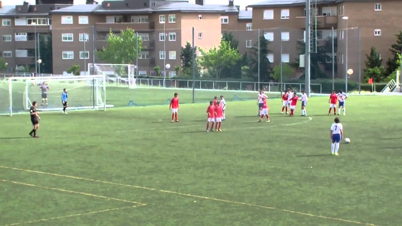 Rayo Majadahonda - EFMO Boadilla INF B 2-1 - YouTube